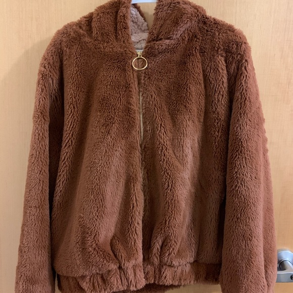 Sweet Rain | Jackets & Coats | Teddy Bear Brown Jacket | Poshmark